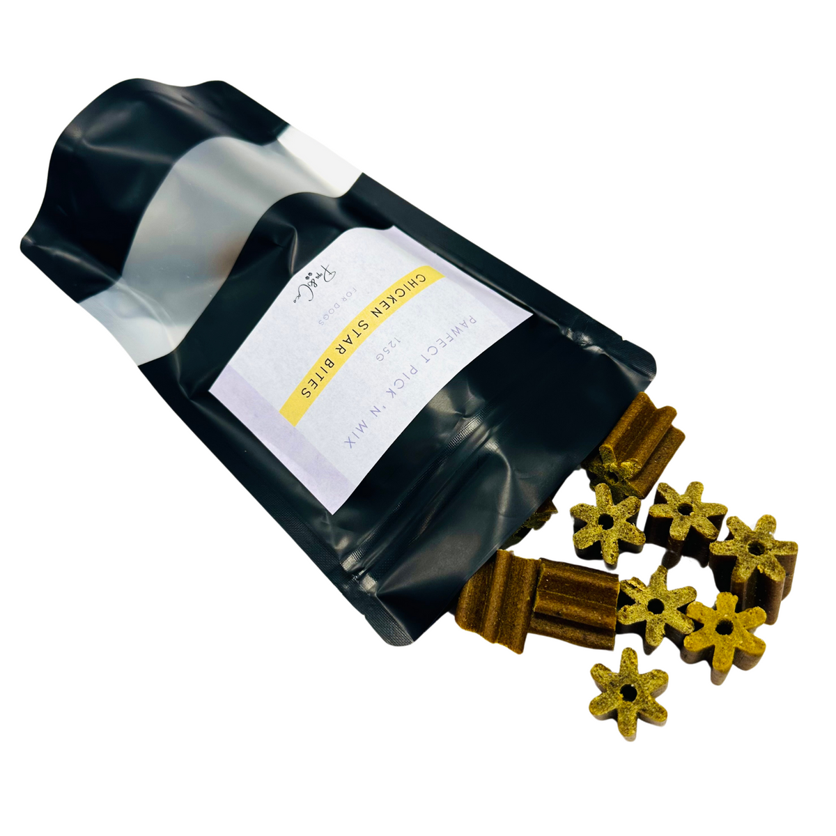 Grain Free Chicken Star Bites 125g – Pops And Coco